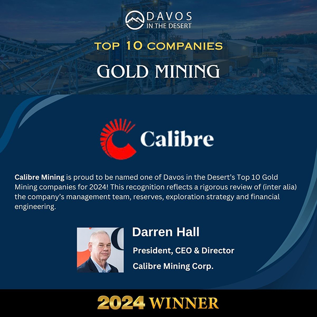 Top 10 Gold Mining Nomination Form - Davos in the Desert